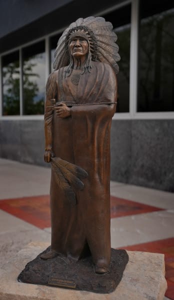 Yellow Calf from the collection of Cheyenne/Laramie County Public Art ...