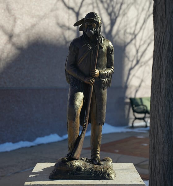 John Colter from the collection of Cheyenne/Laramie County Public Art ...