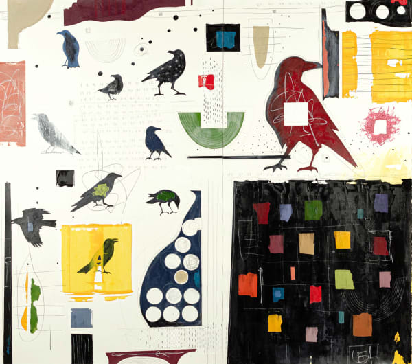 21 Birds from the exhibition March 2024: Elizabeth Bruno, Bruce Hale ...