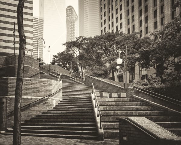 Seattle Steps from the collection of Museo Gallery | Artwork Archive