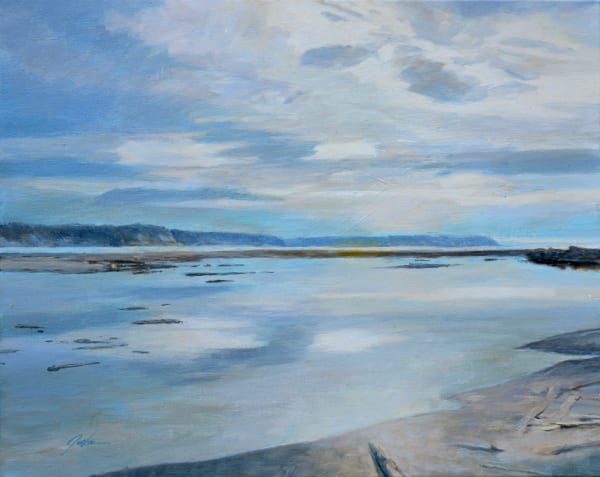 Whidbey Winter Sky from the exhibition August 2024: Pete Jordan ...