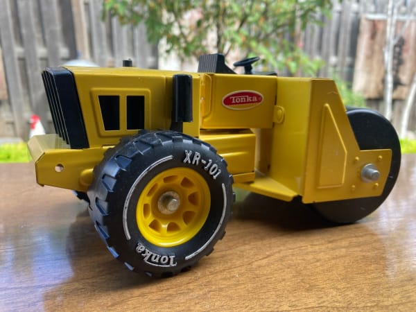 vintage TONKA steam roller from the collection of TIMELINES ANTIQUES ...