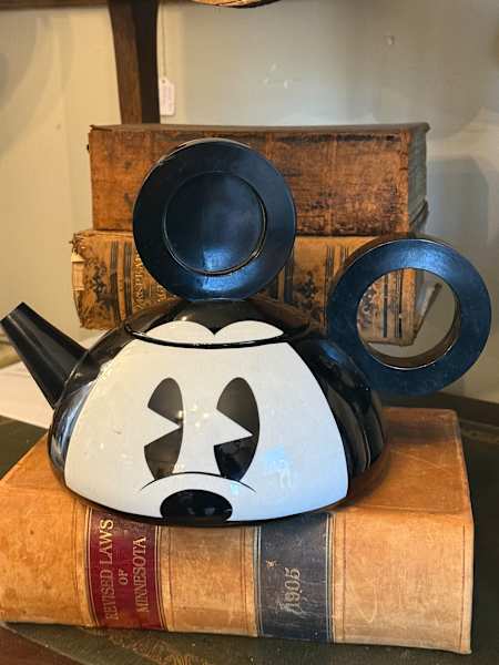 Mickey Mouse teapot from the collection of TIMELINES ANTIQUES | Artwork ...