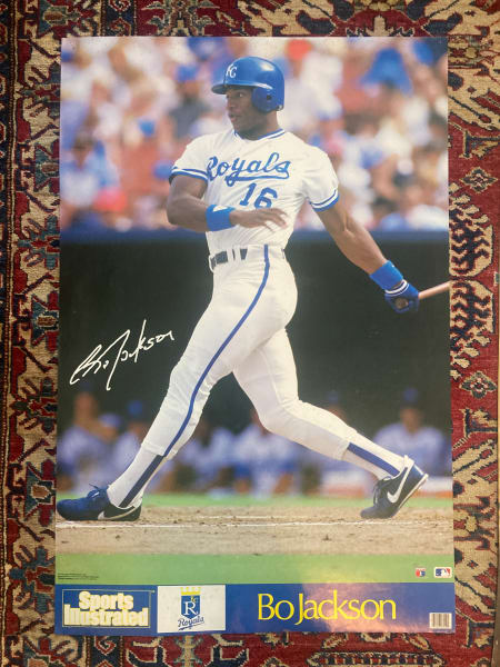 Vintage Bo Jackson Sports Illustrated poster from the collection of ...