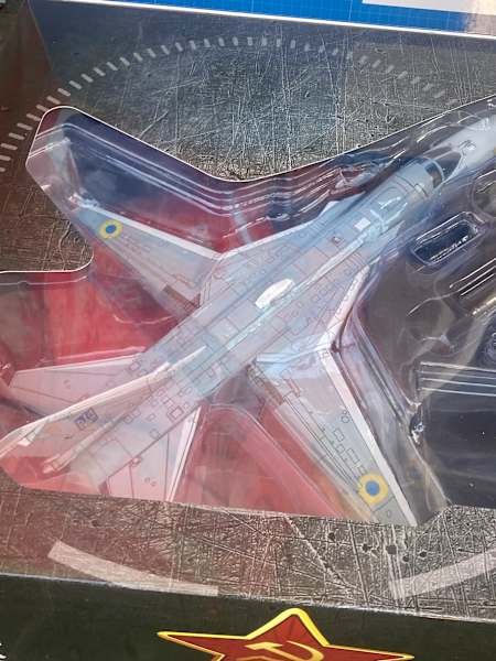 Sukhoi CY-24 Fencer aircraft die cast toy from the collection of ...