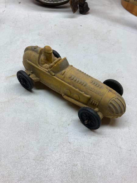 Auburn rubber racing car from the collection of TIMELINES ANTIQUES ...