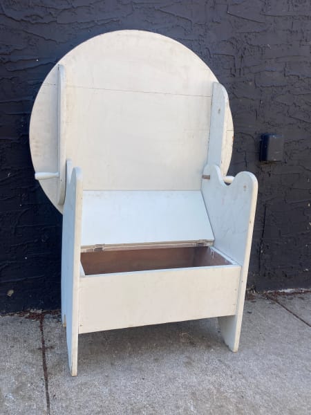 Flip top bench table from the collection of TIMELINES ANTIQUES ...