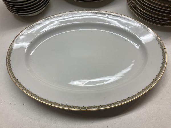 Limoges "Albany" greek key design platter circa 1910 from the ...