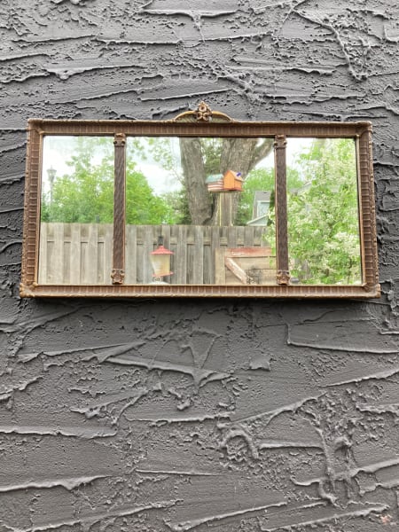 3 panel piano mirror from the collection of TIMELINES ANTIQUES ...