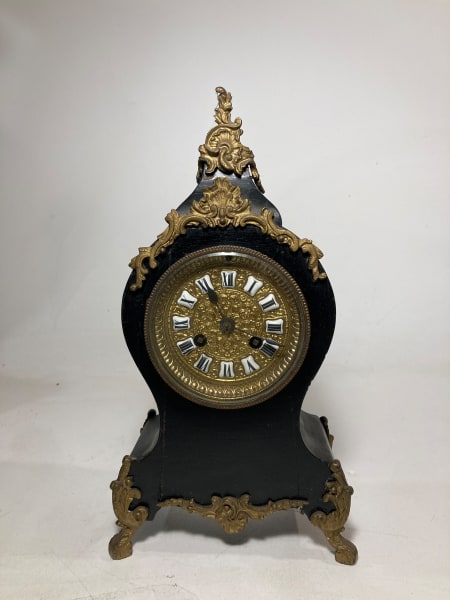 Ornate shelf clock from the collection of TIMELINES ANTIQUES | Artwork ...