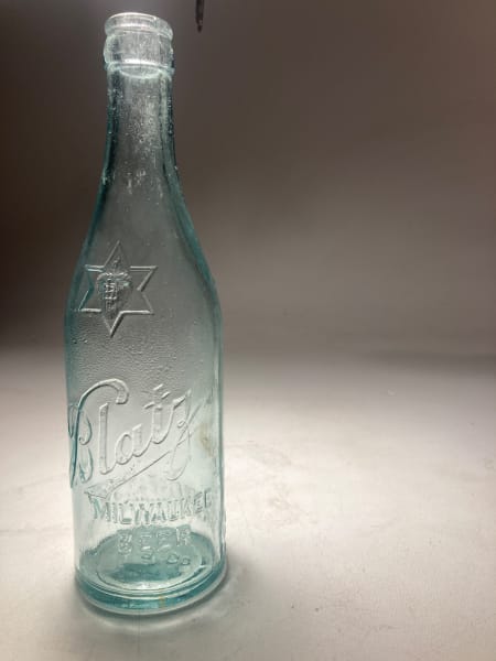 Blatz beer bottle from the collection of TIMELINES ANTIQUES | Artwork ...