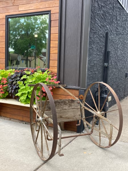 milk cart from the collection of TIMELINES ANTIQUES | Artwork Archive