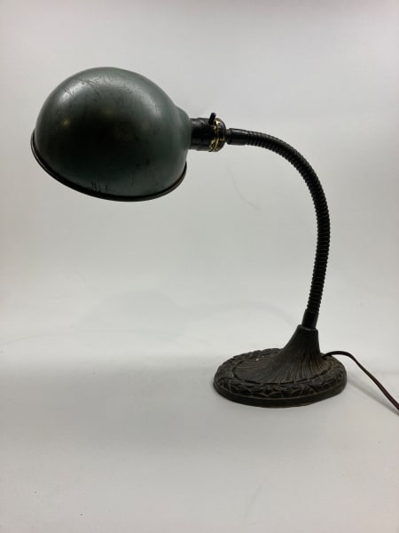 industrial gooseneck desk lamp from the collection of TIMELINES ...
