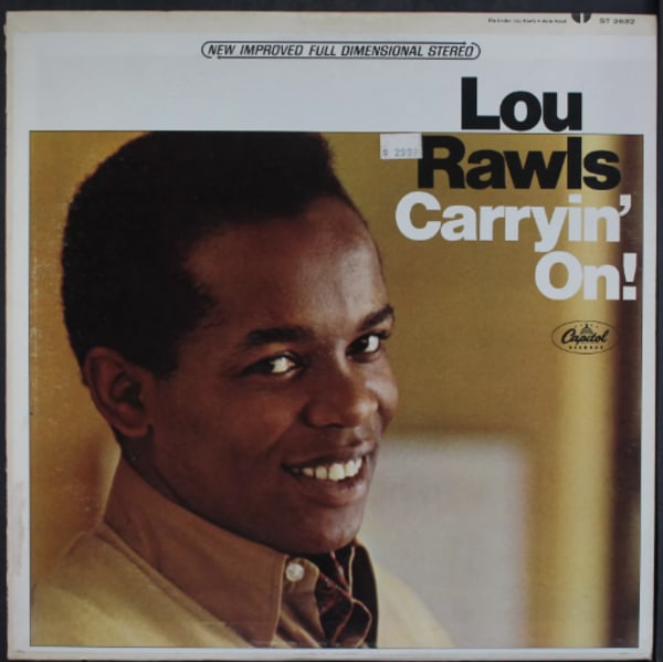 ALBUM - Lou Rawls Carryin' On! from the collection of TIMELINES ...