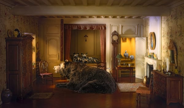 French Provincial Bedroom of the Louis XV Period, 18th Century, c. 1937 ...