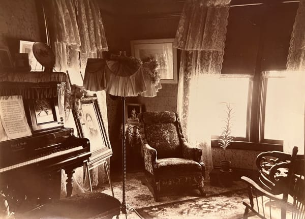Parlor Scene from the collection of A Mirror with a Memory | Artwork ...