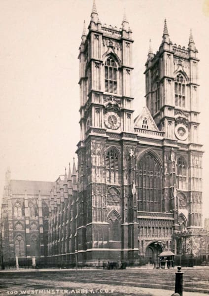 Westminster Abbey from the collection of A Mirror with a Memory ...