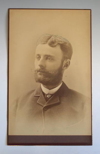 Portrait of Arthur Rozelle Getman from the collection of A Mirror with ...