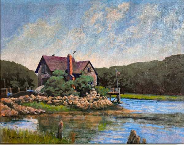 Study of Cottage on Turbat Creek by Douglas H Caves Sr | Artwork Archive