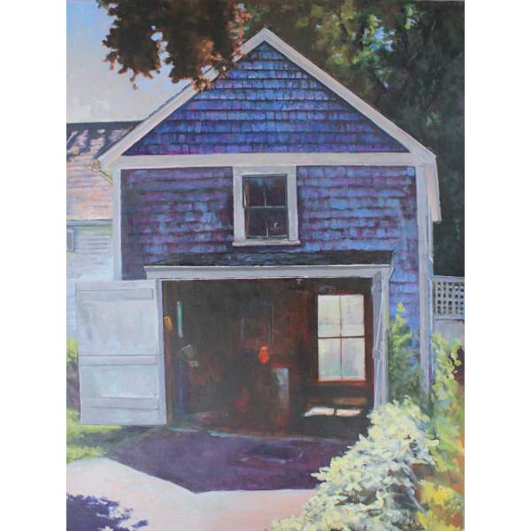 Blue Garage by Douglas H Caves Sr | Artwork Archive