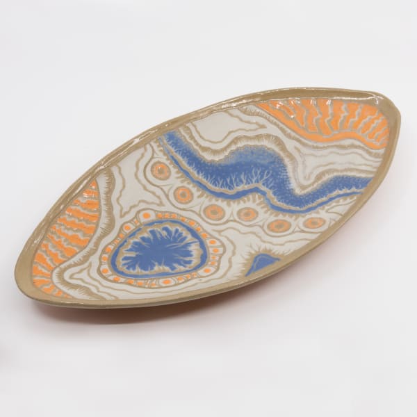 Diamond-Shaped Platter by Sandy Miller | Artwork Archive