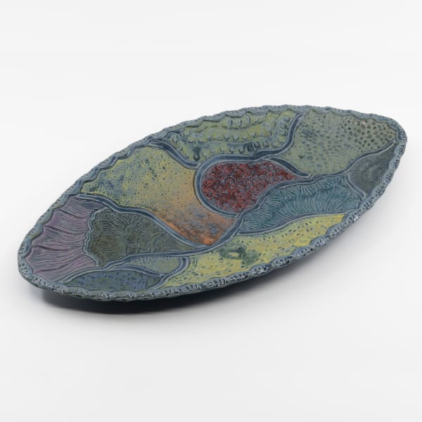 Diamond-Shaped Platter by Sandy Miller | Artwork Archive