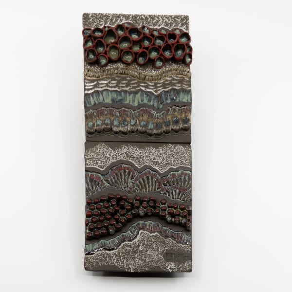 Layers - Wall Tile Art by Sandy Miller | Artwork Archive
