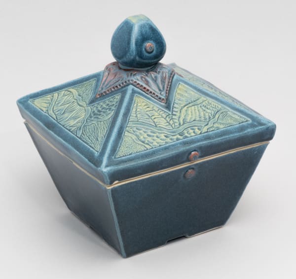 Lidded Square Box by Sandy Miller | Artwork Archive