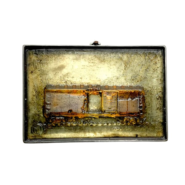 Rusty Boxcar by Susan Madacsi | Artwork Archive