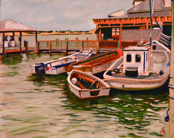 Lynnhaven Inlet Dock by Tom Mewborn | Artwork Archive