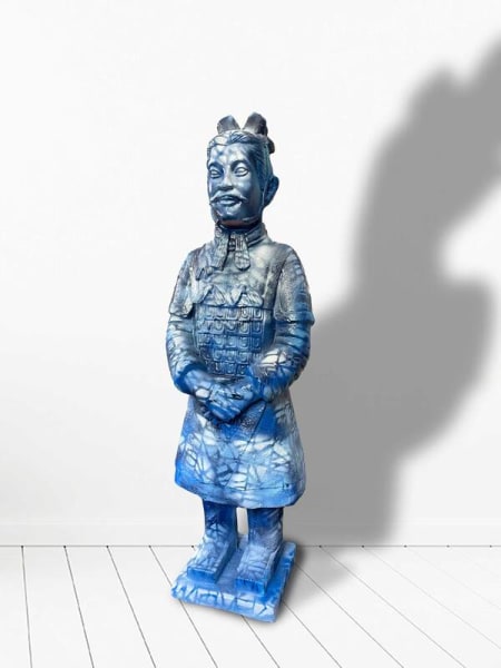 The Indigo Warrior by judith angerman | Artwork Archive