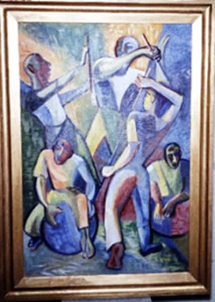 Stick Fighting * by Sybil Atteck (1911-1975) | Artwork Archive