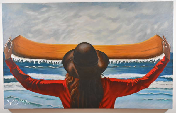 We Can Fit In My Canoe by Brandy Saturley | Artwork Archive