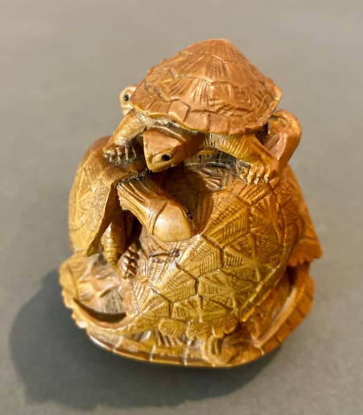 Netsuke - Turtles from the collection of Yume Collections | Artwork Archive