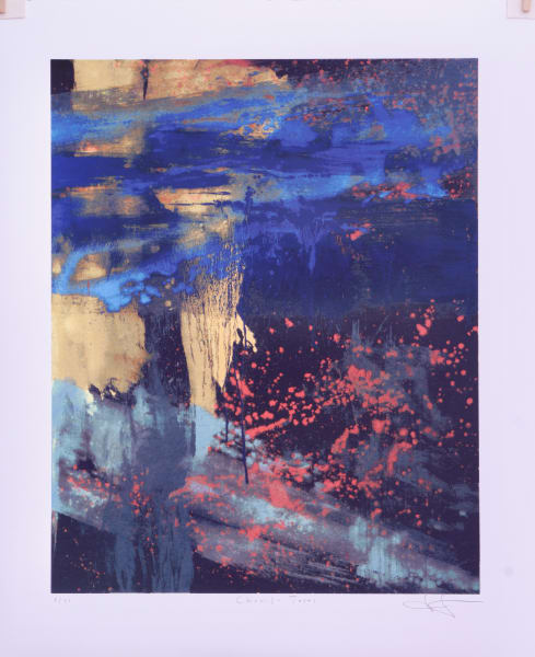 Charis - Tears Silkscreen Print by Makoto Fujimura | Artwork Archive
