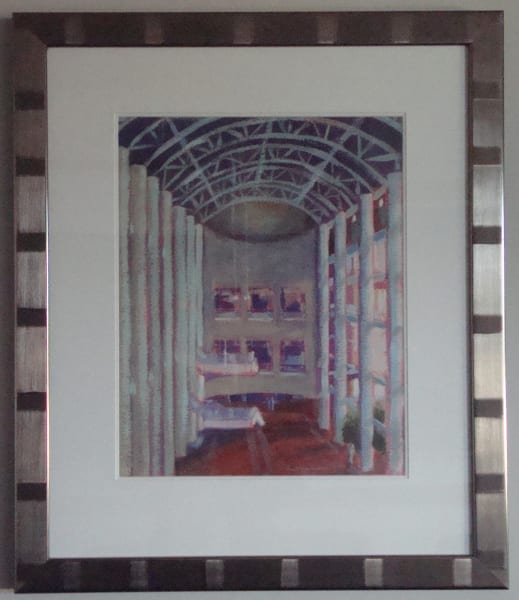 Young Student Center, Inside Atrium from the collection of Thorne ...