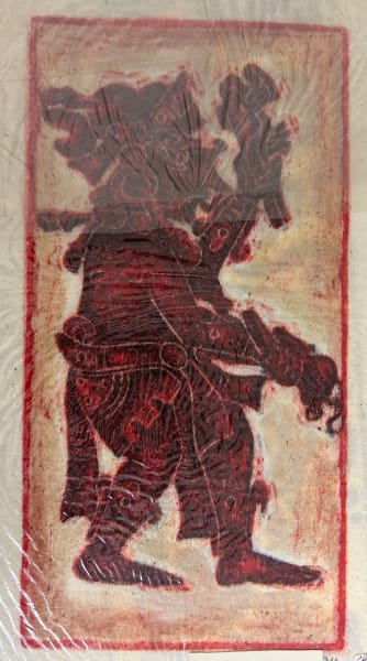 Chac the Rain God, Dresden Codex from the collection of Thorne ...