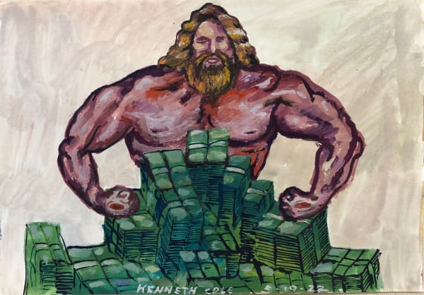 “Green God” by Kenny Cole | Artwork Archive