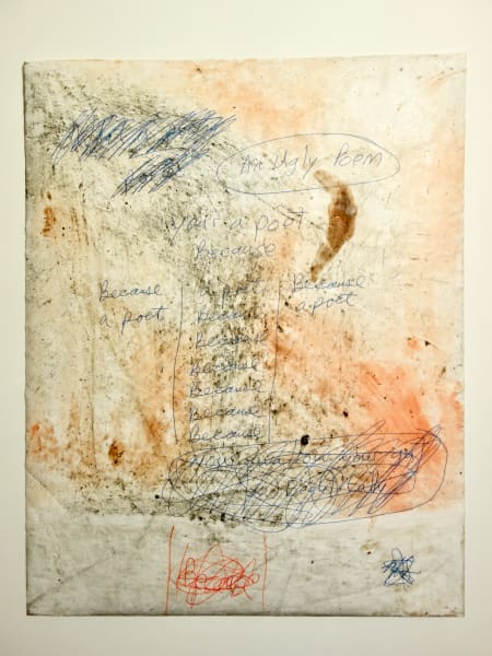 Red Wax Drawing No.4 by Howard Schwartzberg | Artwork Archive