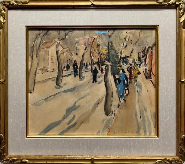 (Untitled) Street Scene from the collection of Petley Jones Gallery ...