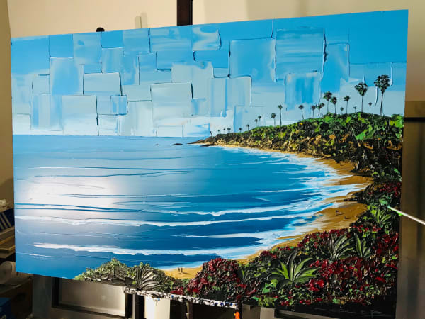 Golden Walk by Joëlle Blouin Studio | Artwork Archive