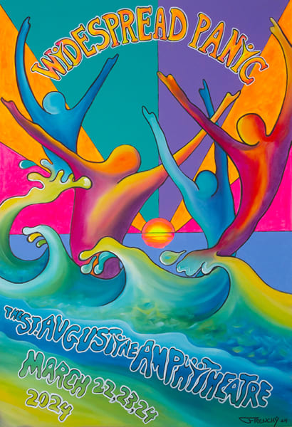 Widespread Panic St Augustine Poster by Frenchy | Artwork Archive