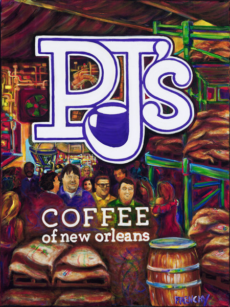 PJ's Coffee New Brand Poster by Frenchy | Artwork Archive