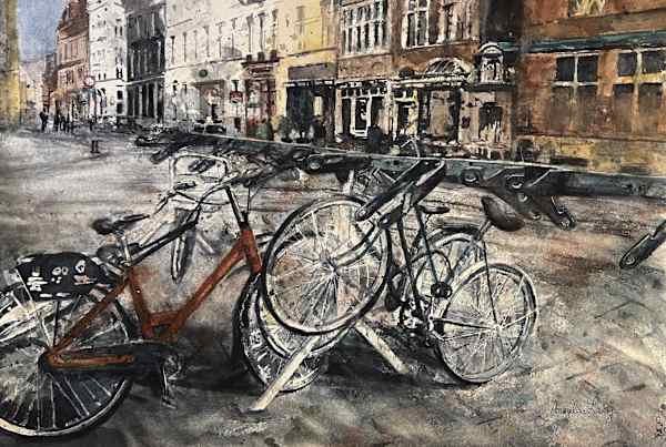 Bicycle Chaos from the exhibition RAL Juried Members Spring Show ...