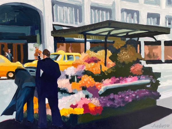 Flower Vendor by Michael Anderson | Artwork Archive