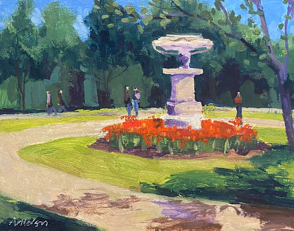 Tulips in Tower Grove Park by Michael Anderson | Artwork Archive