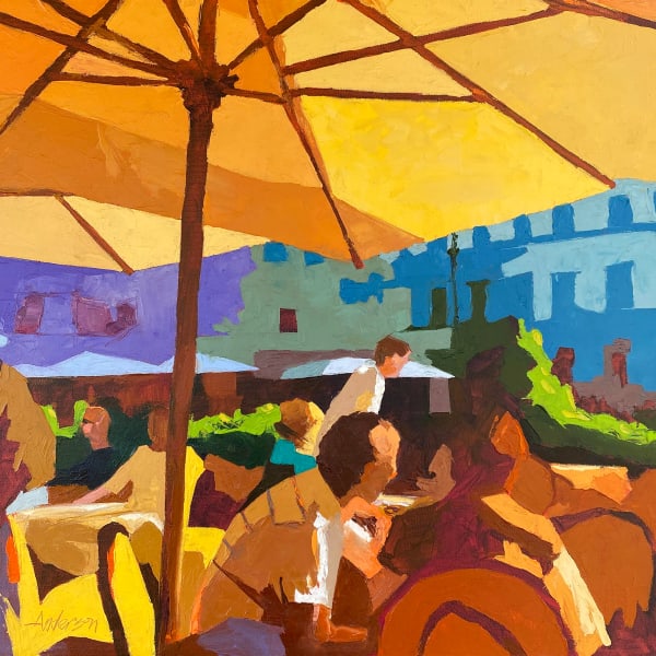 Tuscan Cafe by Michael Anderson | Artwork Archive