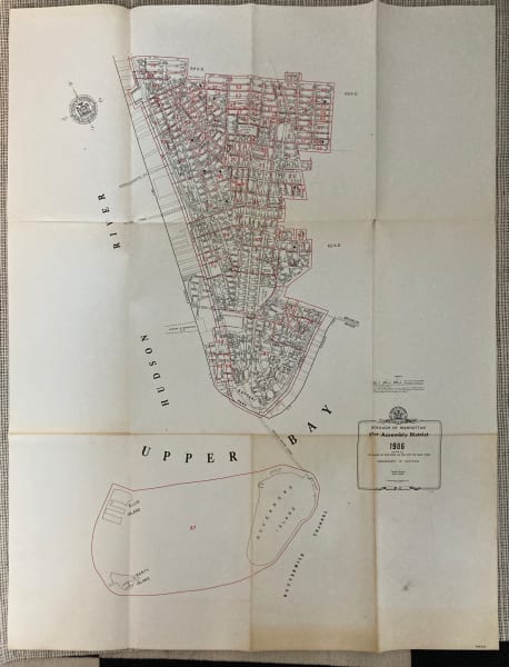 Manhattan 61st Assembly District Map from the collection of Diana ...