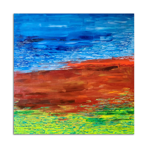 Red Strata from the collection of Obelisk Gallery | Artwork Archive