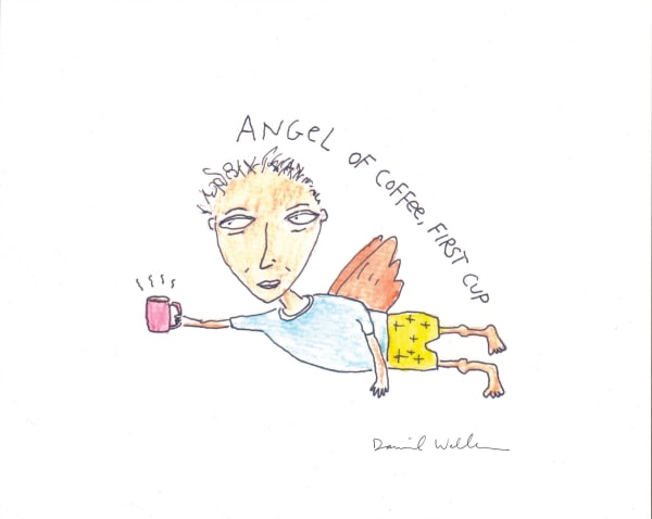 Angel of First Cup of Coffee from the exhibition Daniel Wallace ...